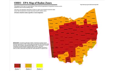 Radon Levels in Cincinnati: Understanding EPA Zones and Ensuring Safety
