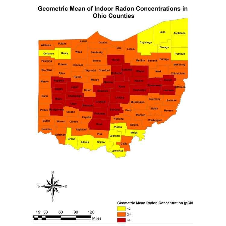 Radon Levels in Cincinnati: Understanding EPA Zones and Ensuring Safety